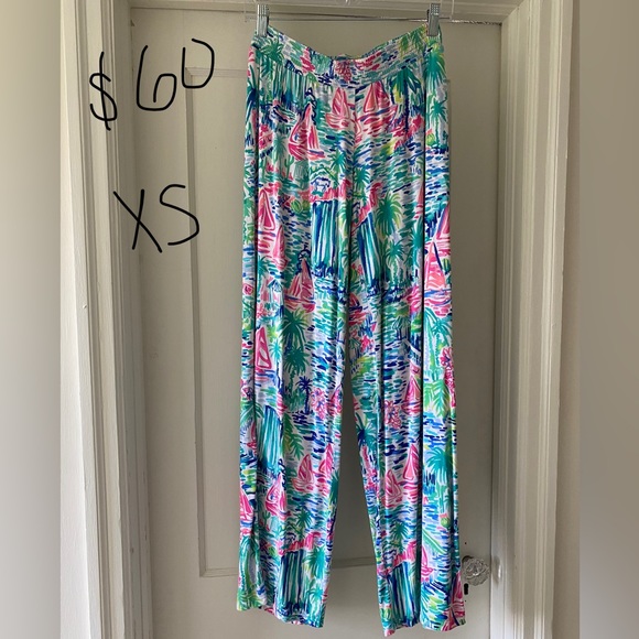 Lilly Pulitzer | Pants & Jumpsuits | Lilly Pulitzer Palazzo Pants ...